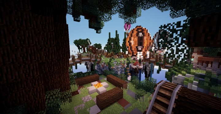 SkyBlock Spawn - SquadCraft Build Minecraft Map