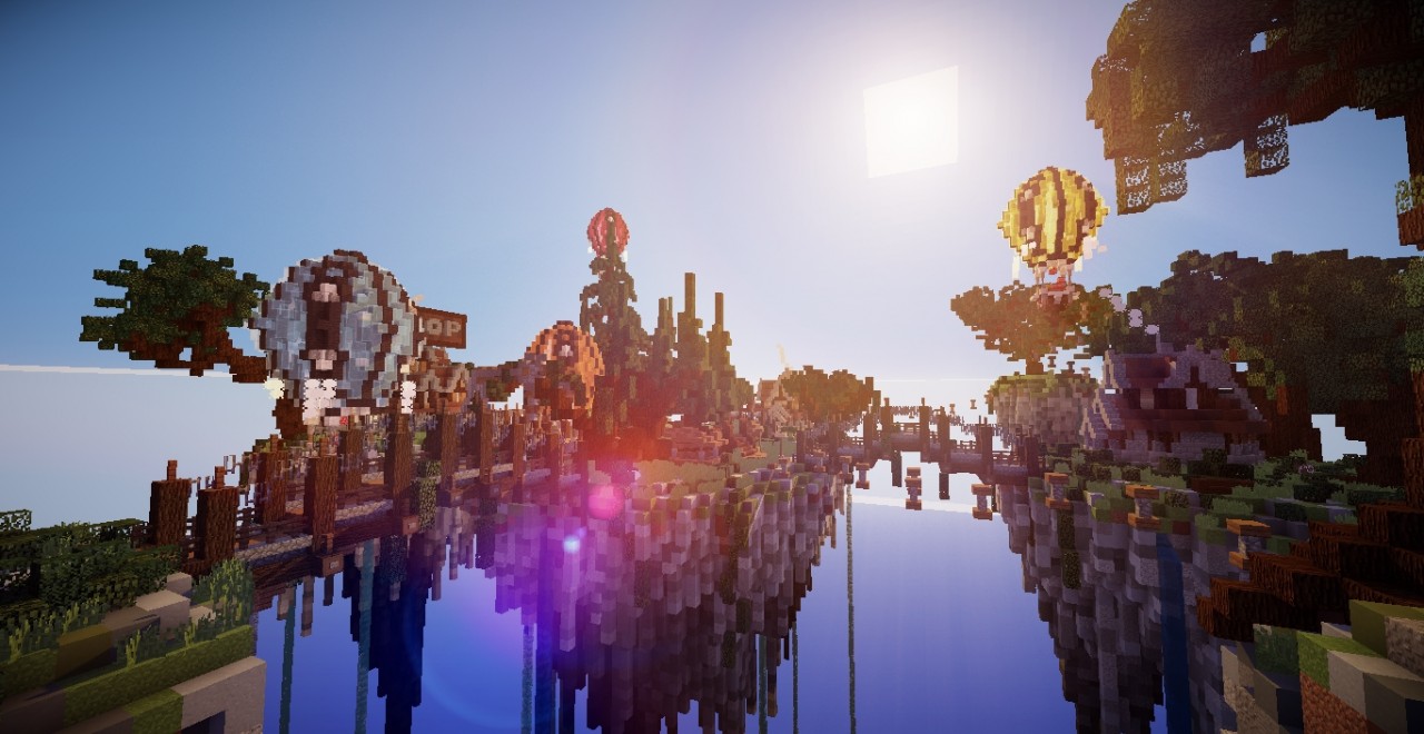 SkyBlock Spawn - SquadCraft Build Minecraft Map