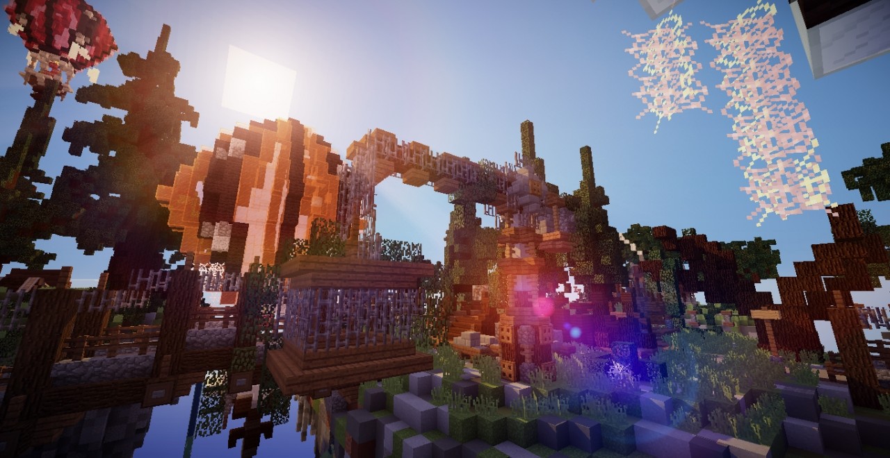 SkyBlock Spawn - SquadCraft Build Minecraft Map