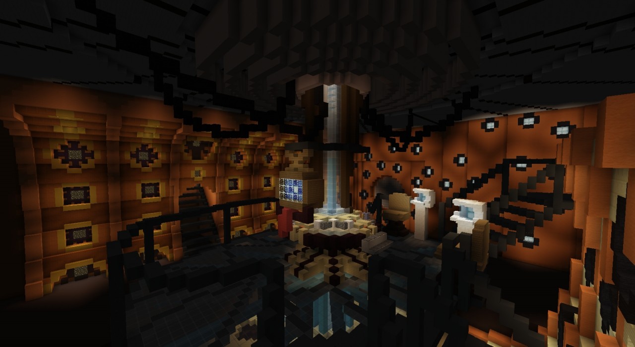 Huge Tardis Interior (2011) Minecraft Map