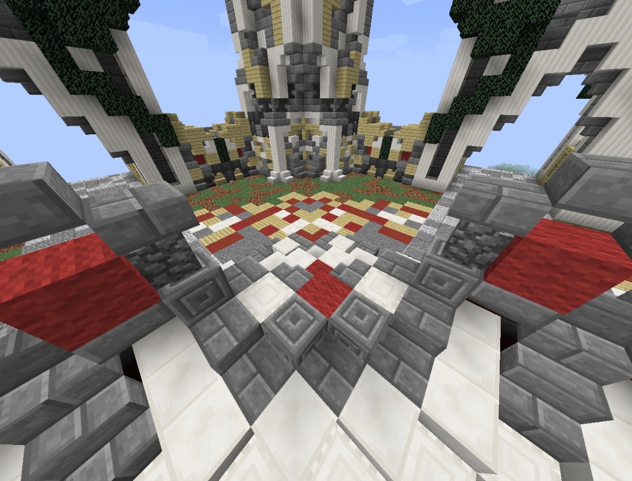 A faction spawn build Minecraft Map