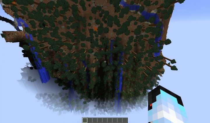 vertical world Minecraft Map