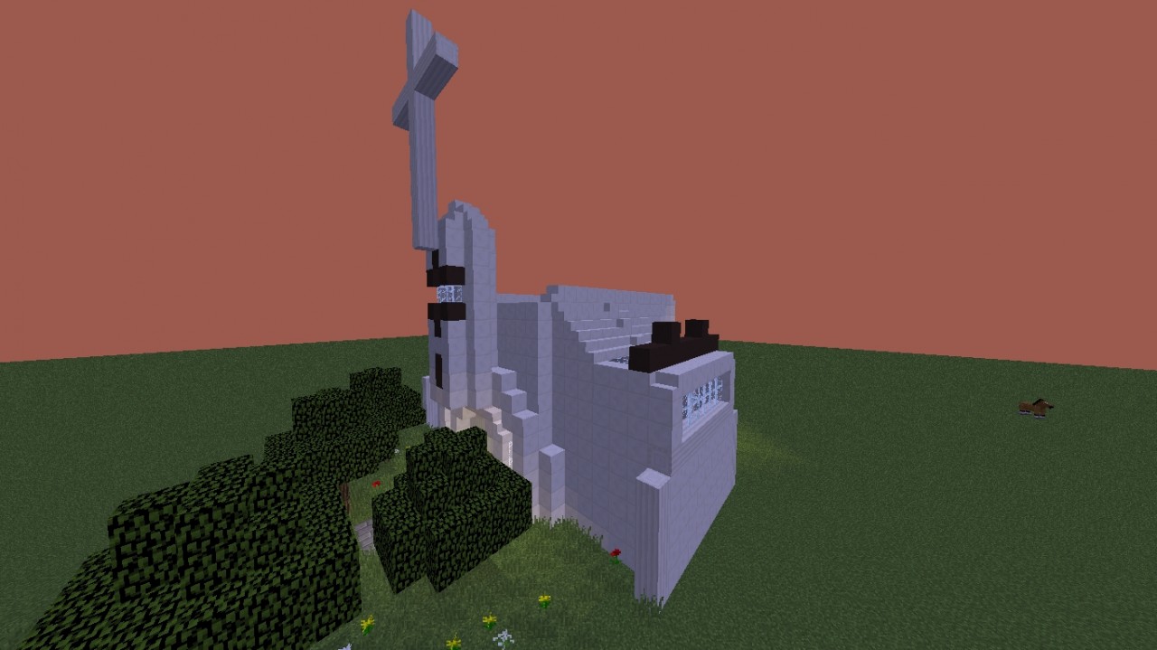 Church build Minecraft Map