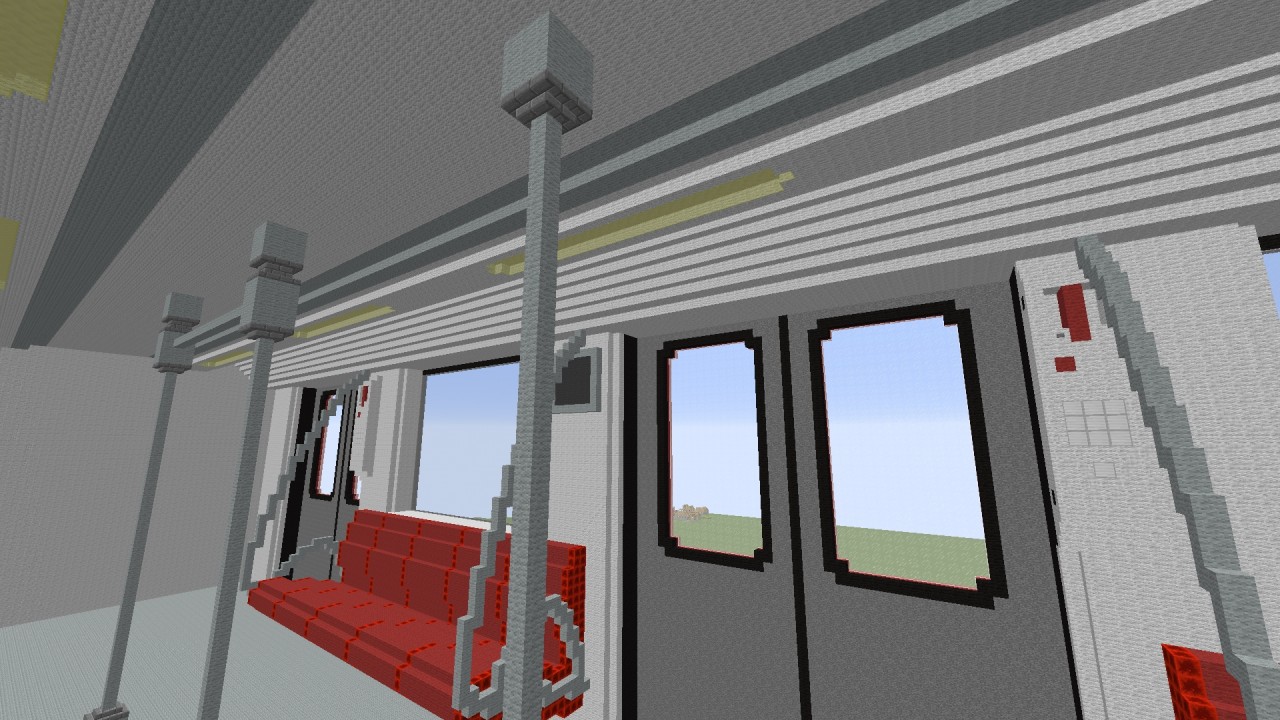Warsaw subway train - Alstom Minecraft Map