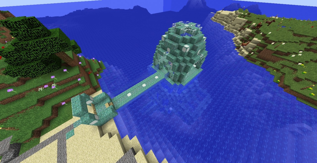 Simple Ocean Base Minecraft Project