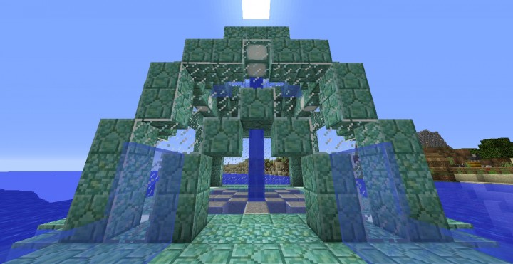 Simple Ocean Base Minecraft Map