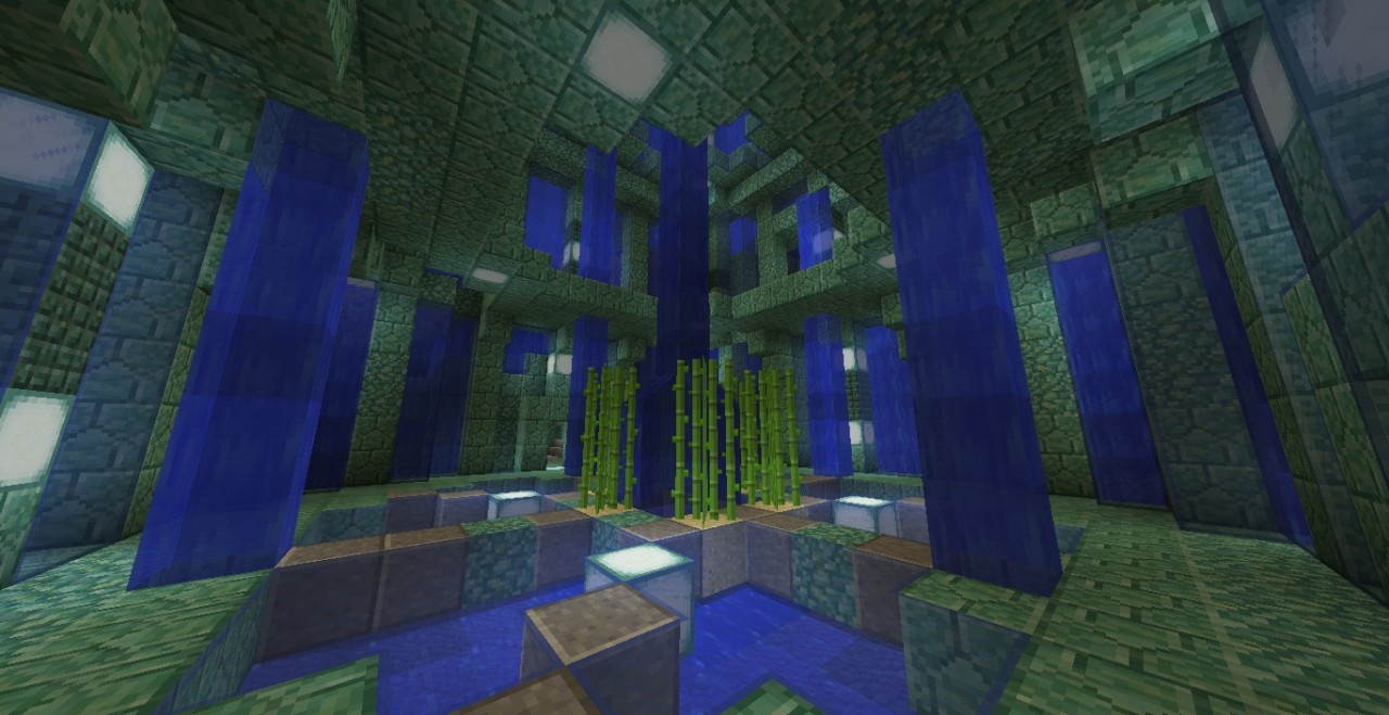 Simple Ocean Base Minecraft Project