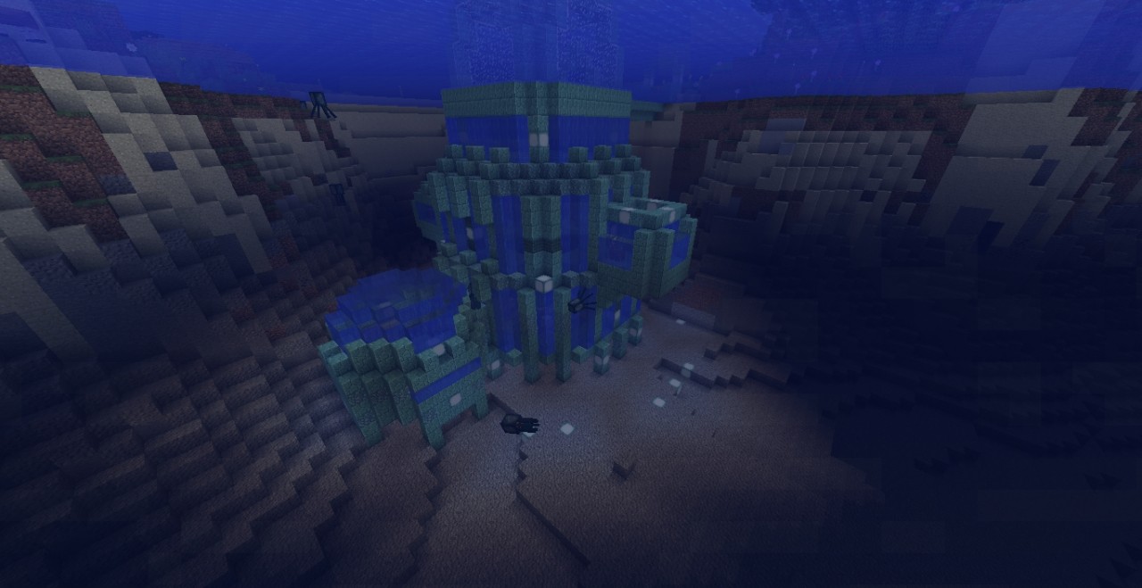 Simple Ocean Base Minecraft Project