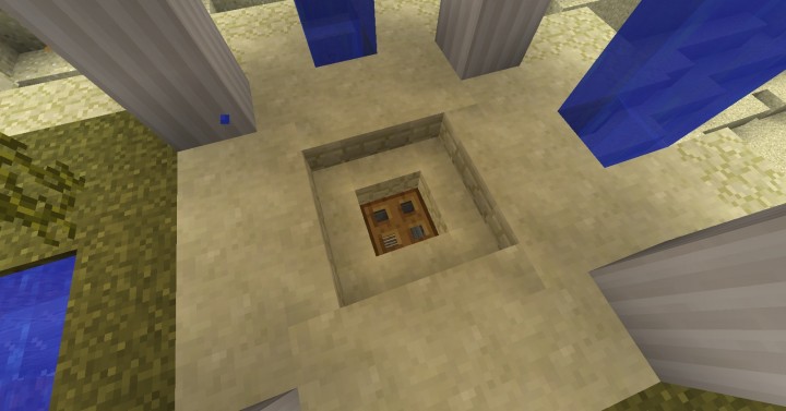 Desert oasis Minecraft Map