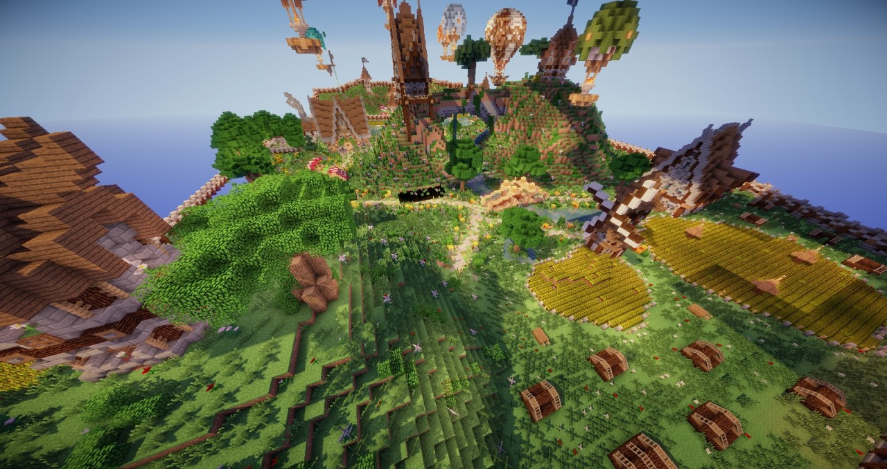 Minecraft Faction Spawn // Leberkaslp // Turkiye Minecraft Map