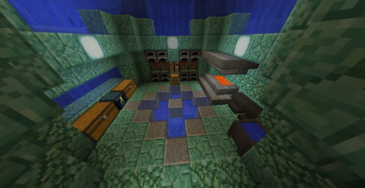 Simple Ocean Base Minecraft Map