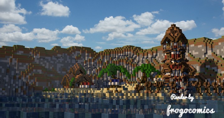 Blocky Depths Minecraft Map