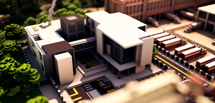 Coca Cola Factory Minecraft Map