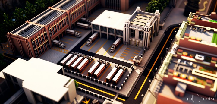 Coca Cola Factory Minecraft Map