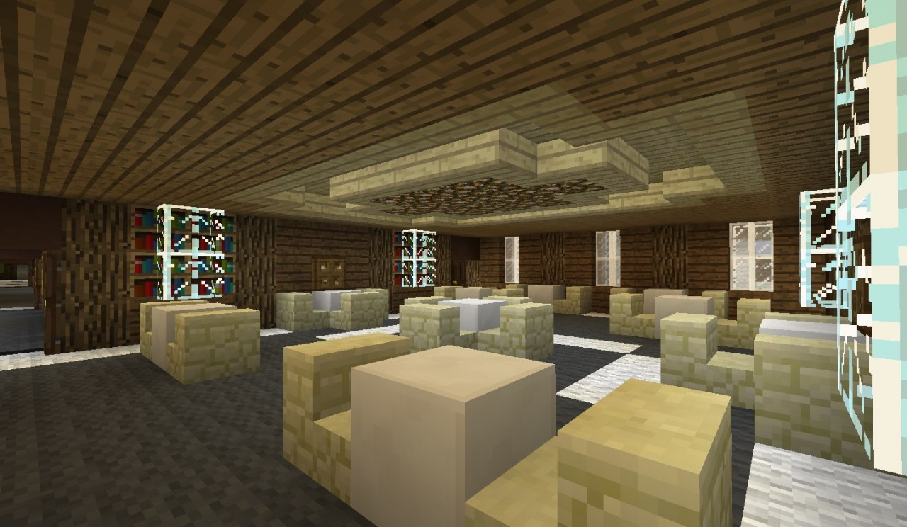 French ocean liner and cruise ship -SS Versilia Minecraft Map