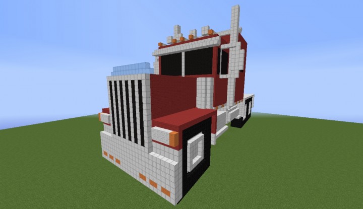 Semi Truck Minecraft Map