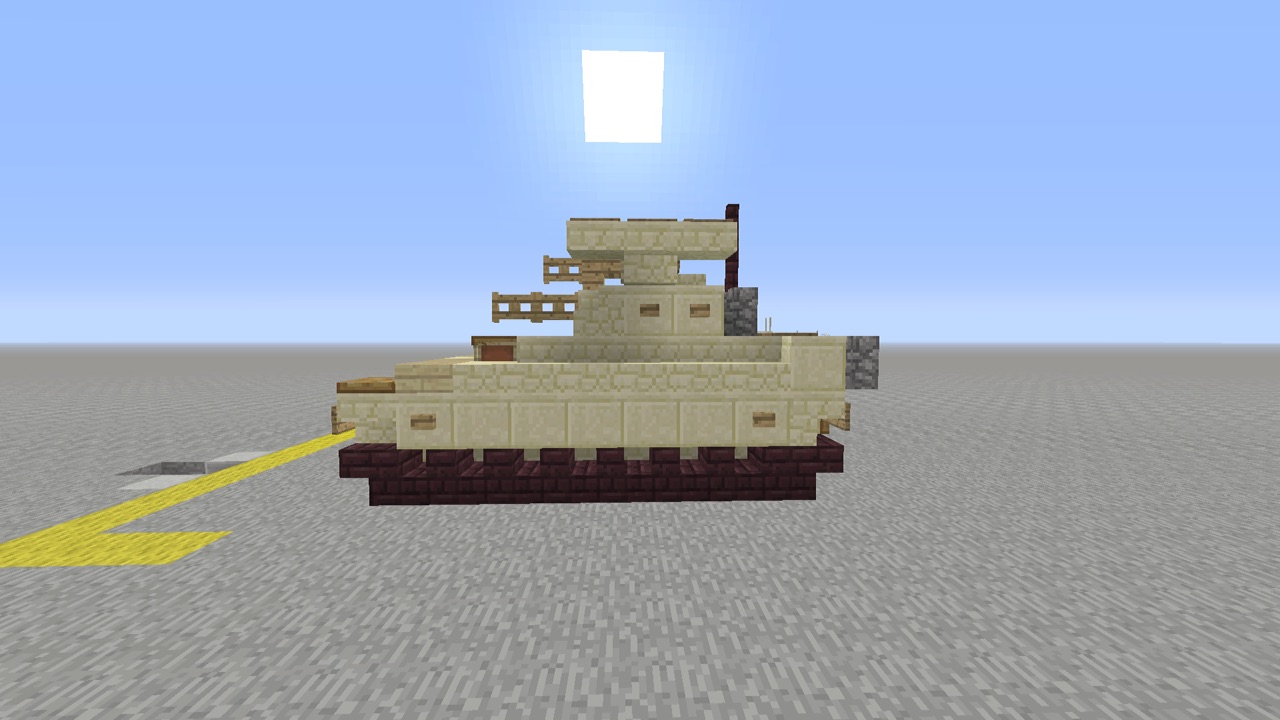M2/M3 Bradley | 1,5: 1 Scale Minecraft Map