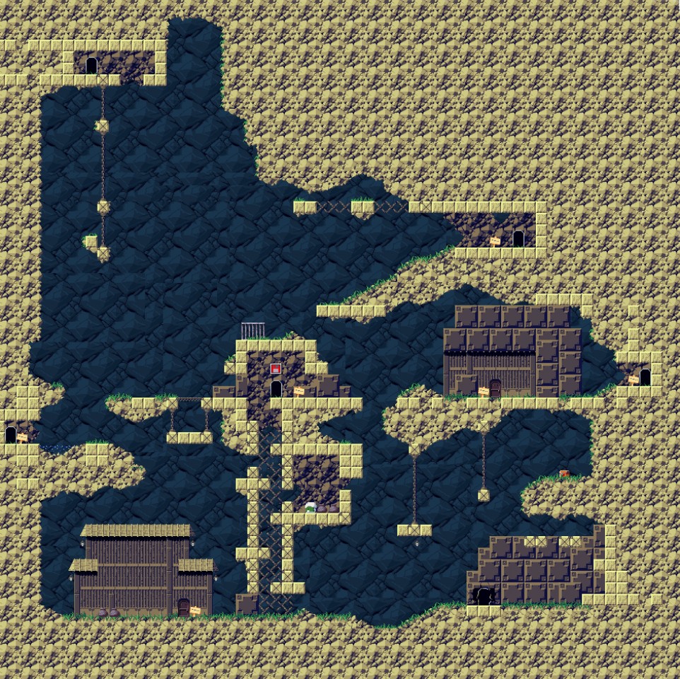 Mimiga Village Cave Story Minecraft Project