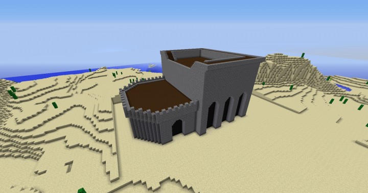 Heroes III Might & Magic in MineCraft - The Necropolis Minecraft Map