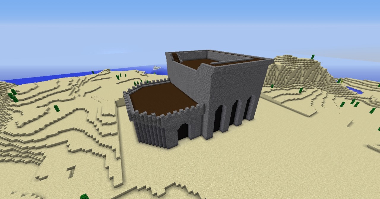 Heroes III Might & Magic in MineCraft - The Necropolis Minecraft Map