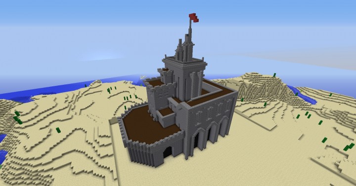 Heroes III Might & Magic in MineCraft - The Necropolis Minecraft Map