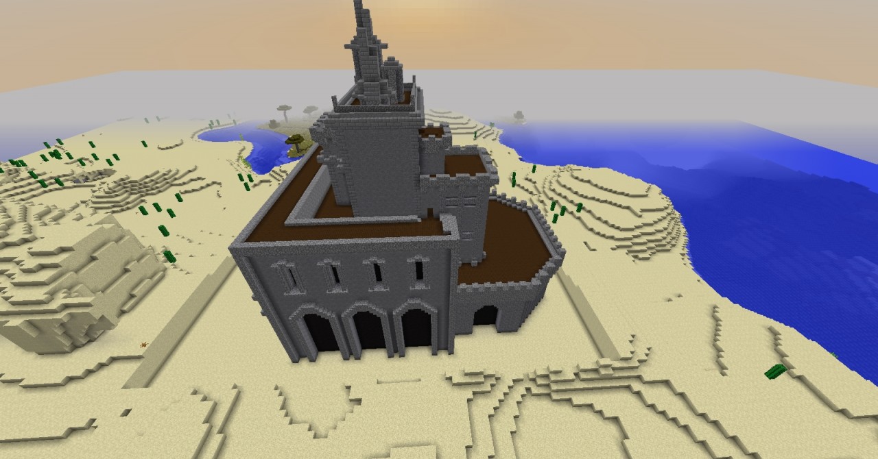 Heroes III Might & Magic in MineCraft - The Necropolis Minecraft Map