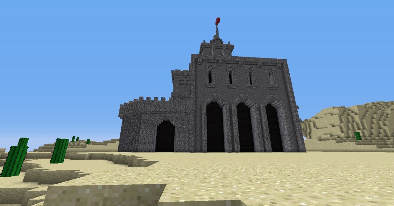 Heroes III Might & Magic in MineCraft - The Necropolis Minecraft Map