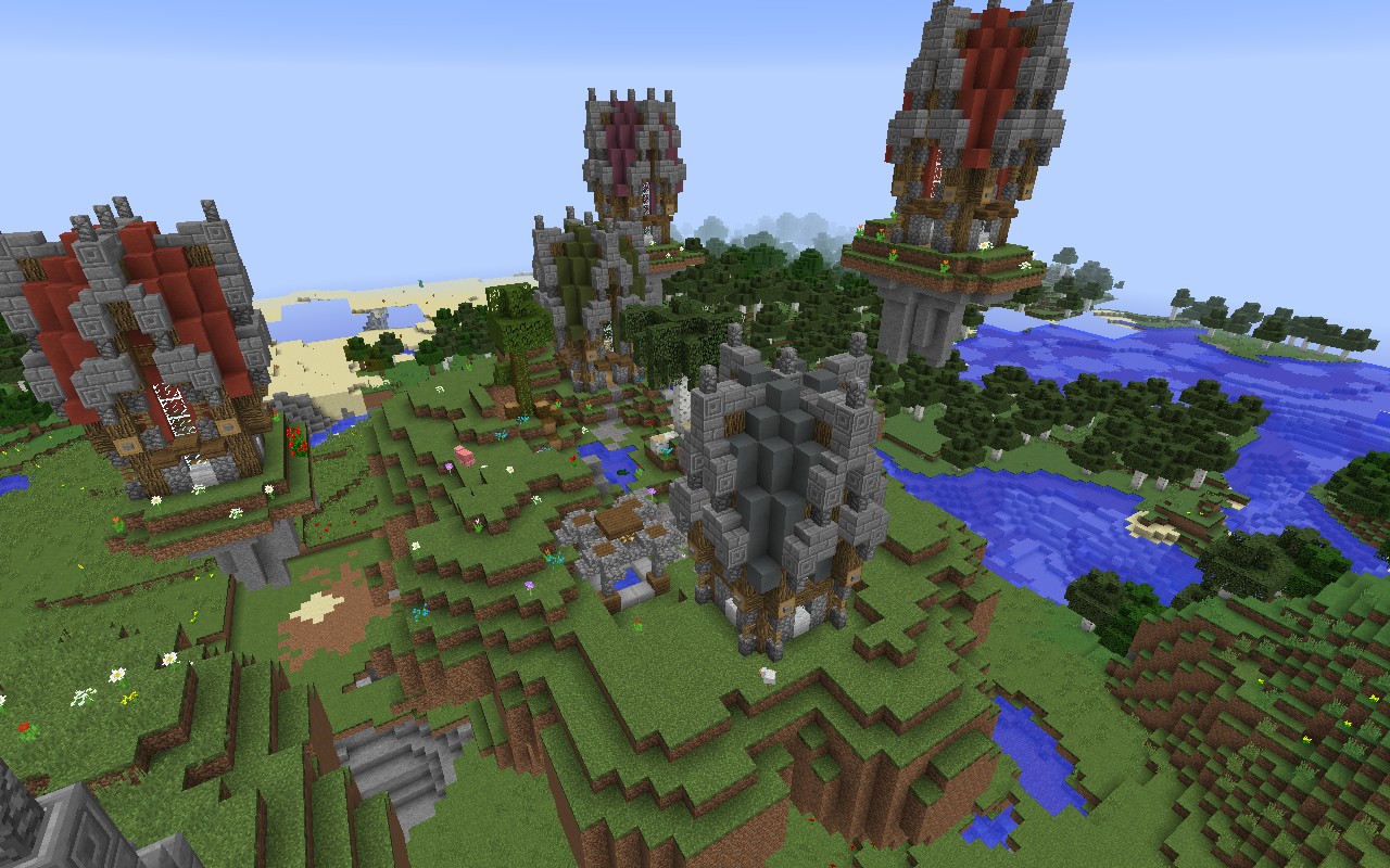 Sacred Islands! Minecraft Map