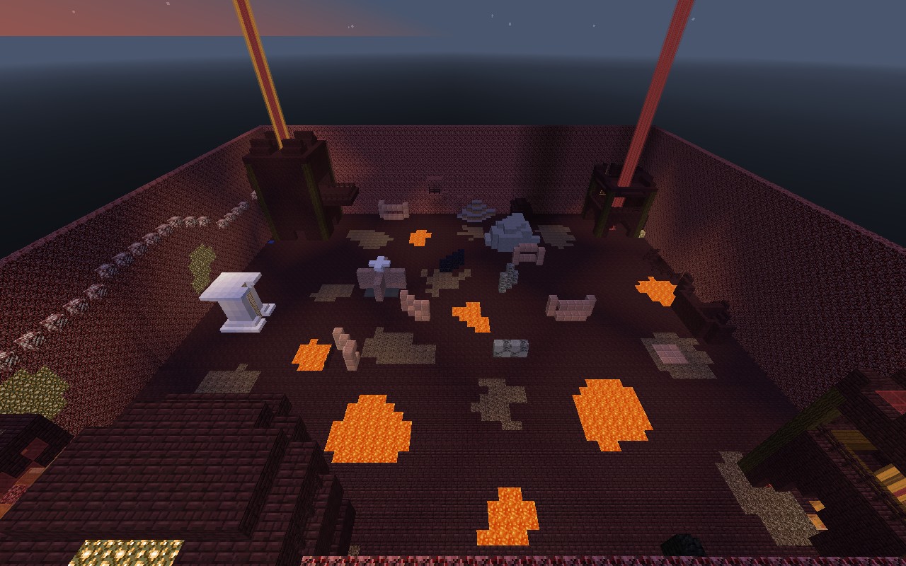 SUPER-PVP {Nether Map} Minecraft Map