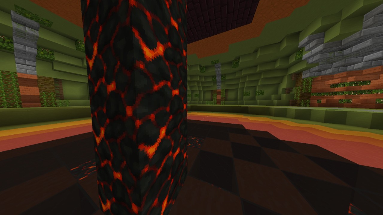 Jungle-Fire Arena Minecraft Map