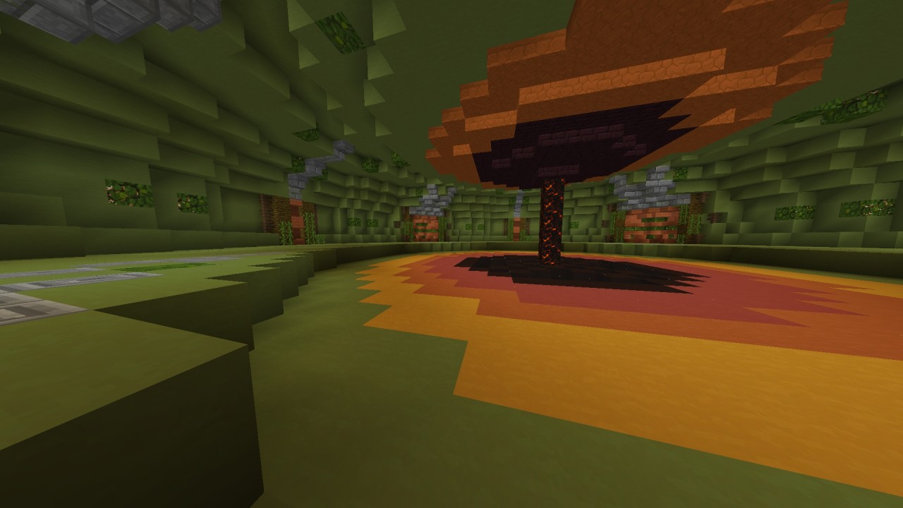Jungle-Fire Arena Minecraft Map