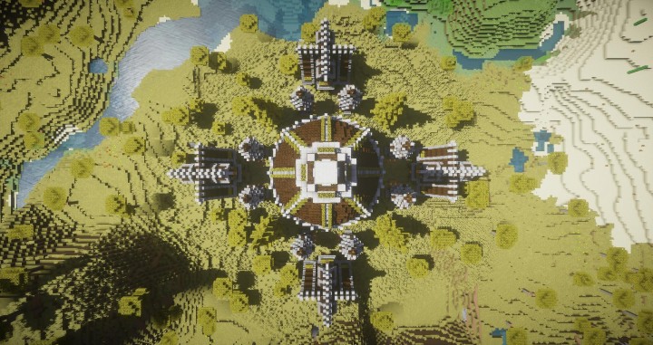 Factions Spawn Minecraft Map