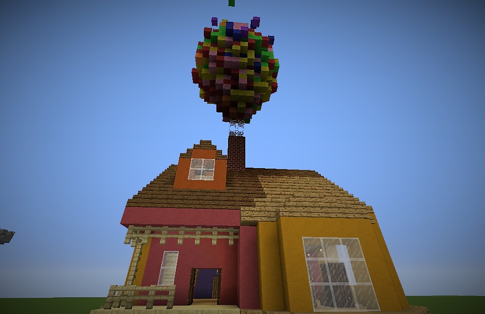 Minecraft Up House