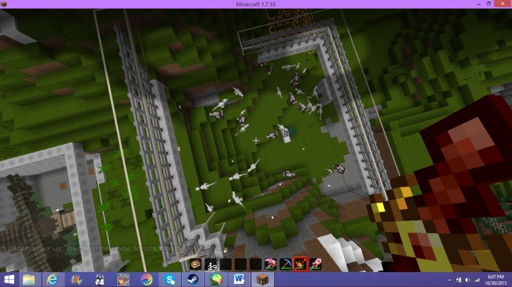 Dinosaur Zoo Minecraft Map