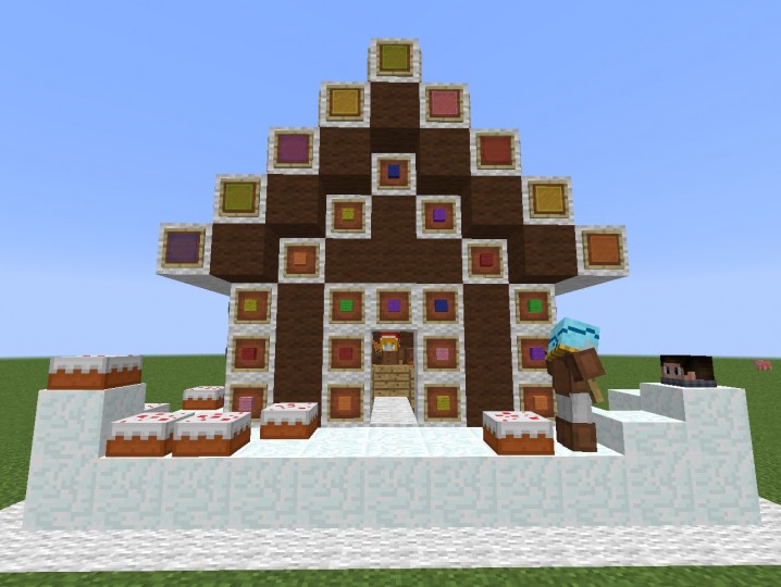 Advent2015 Cookie house Minecraft Map