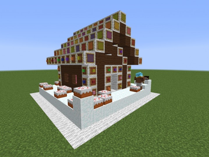 Advent2015 Cookie house Minecraft Map