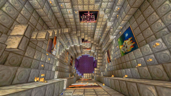 Fantasy Water Castle Minecraft Map