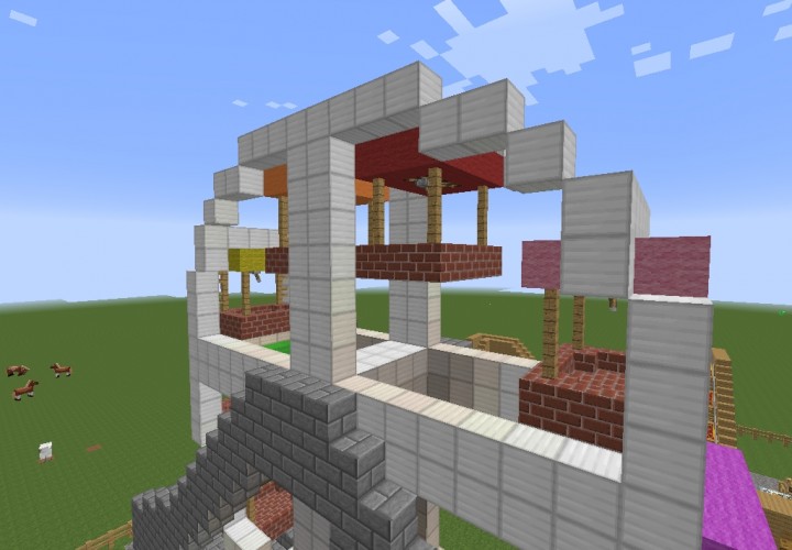 Roller Coaster Park Minecraft Map