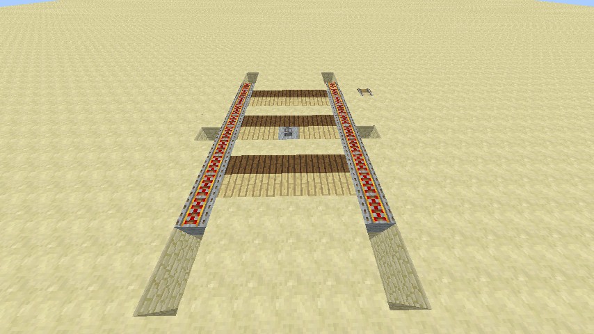 Mega Blocks: Rail Minecraft Map