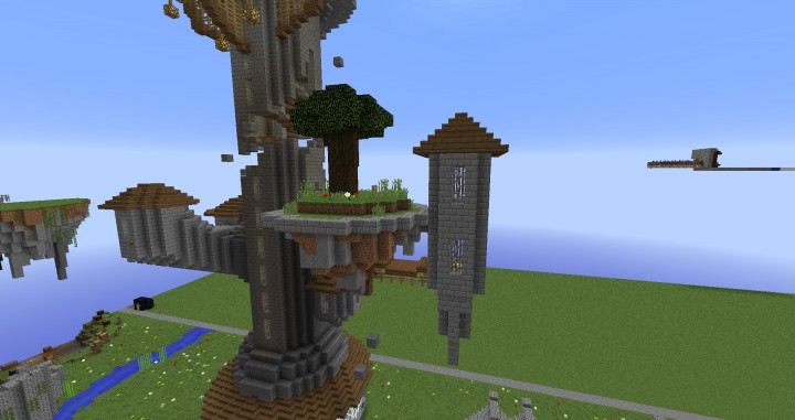 Giant Wizard Tower and floating island need suggestions! Minecraft Map