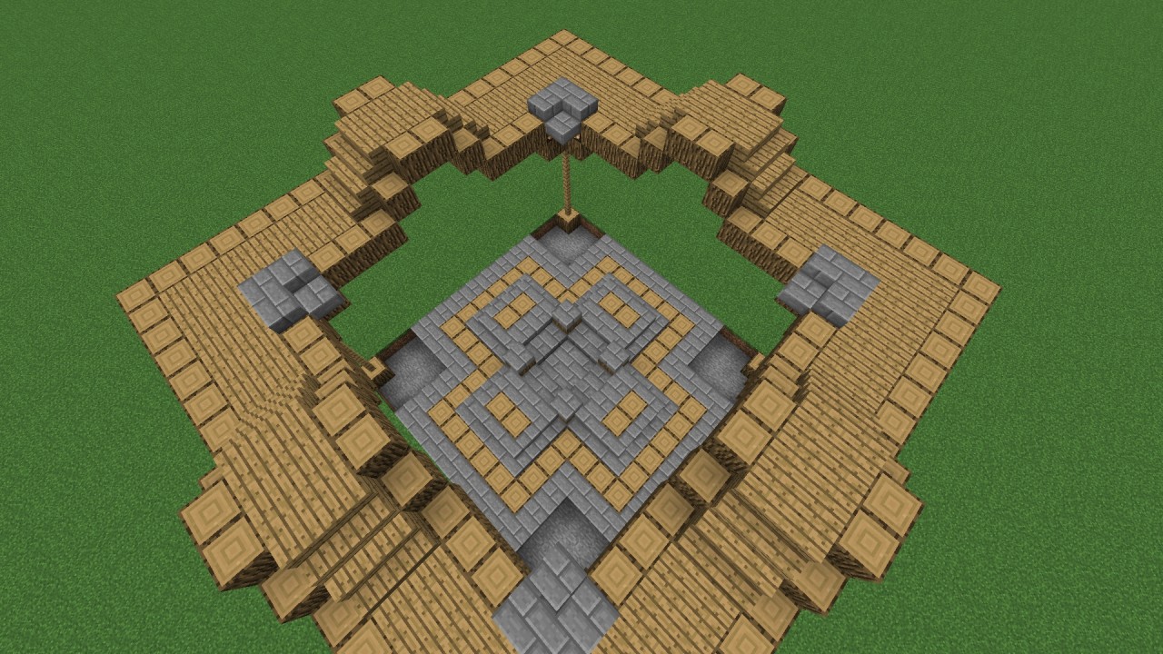 Fractions PVP Spawn Minecraft Map