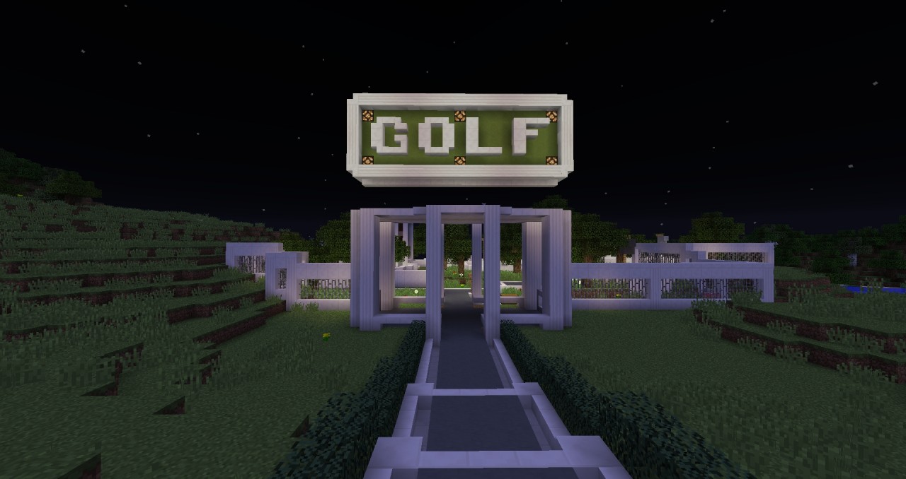 Mini Golf Course Minecraft Map