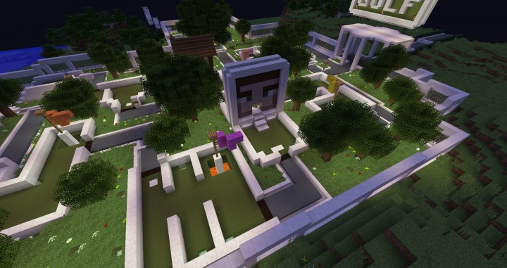 Mini Golf Course Minecraft Map