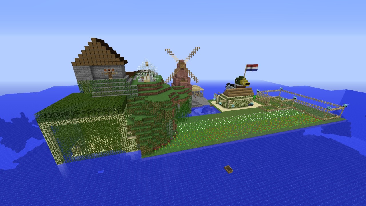 Dutch island Minecraft Map