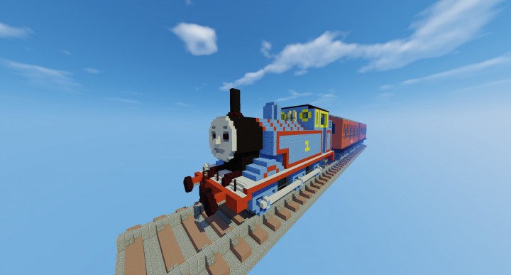 Thomas the Tank Engine with Annie and Clarabel Minecraft Map