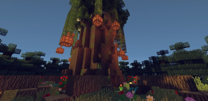 Tree of Light | Dark Forest Minecraft Map
