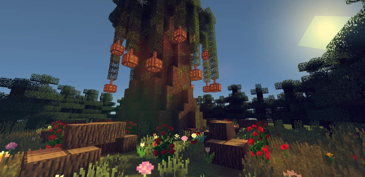Tree of Light | Dark Forest Minecraft Map