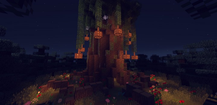 Tree of Light | Dark Forest Minecraft Map