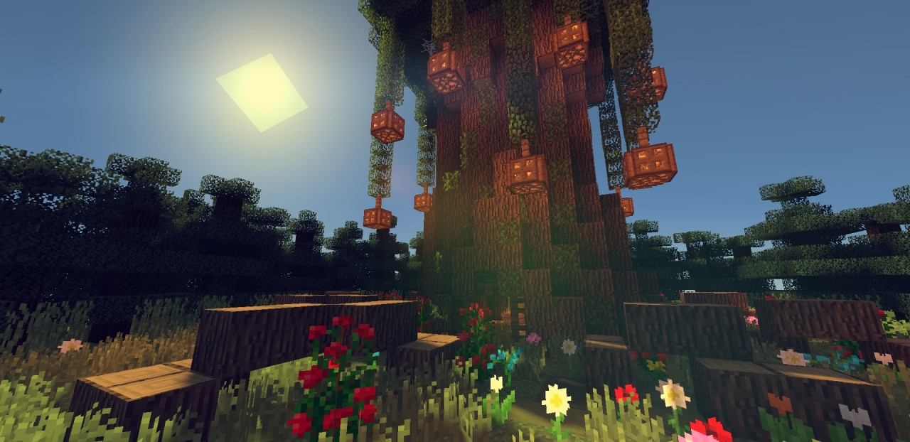 Tree of Light | Dark Forest Minecraft Map