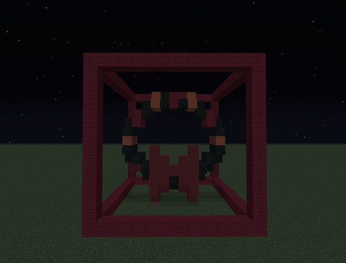 Christmas ADVENTure build - Giant Wreath Minecraft Map